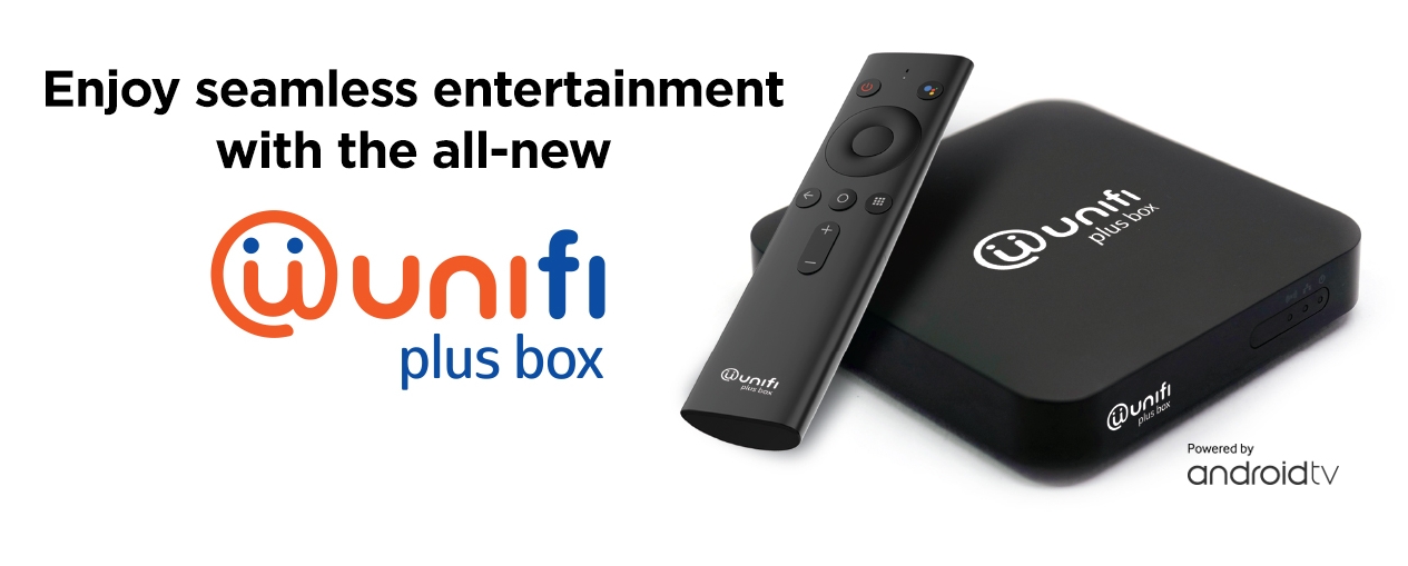 Unifi Plus Box is offered for free on Unifi Fibre Broadband check coverage